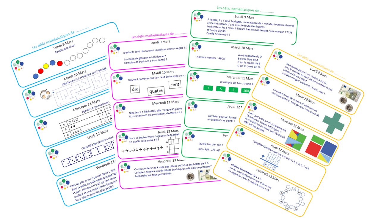 Jeux pour les mathématiques - KELJEU - Jouons avec les mathématiques